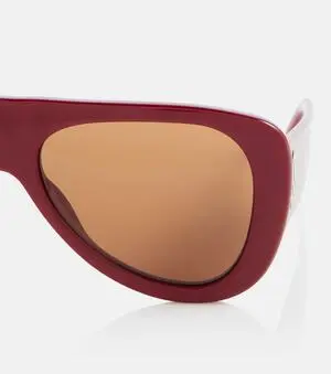 Attico X Linda Farrow Edie Aviator Sunglasses