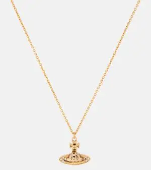 VIVIENNE WESTWOOD Pina Crystal-embellished Necklace - Gold