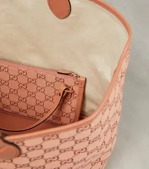 Gucci Ophidia Gg Large Canvas Tote Bag