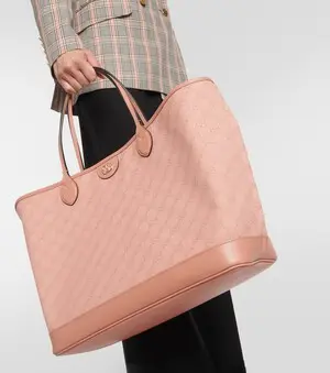 Gucci Ophidia Gg Large Canvas Tote Bag