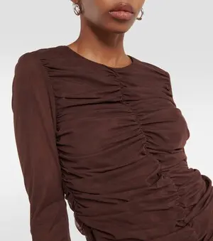 SIR. Jacques Gathered Mesh Top