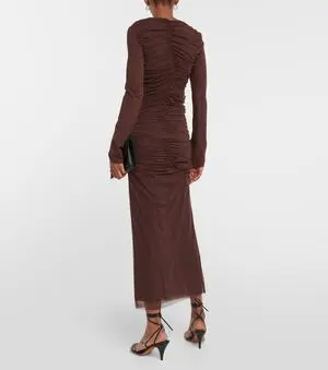 SIR. Jacques Gathered Mesh Top