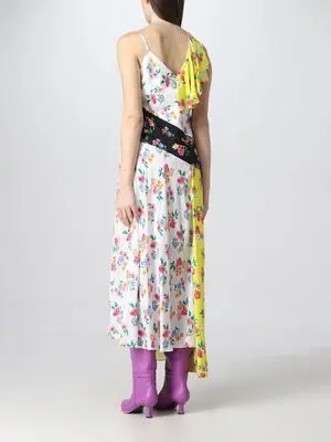 MSGM Dress In Viscose - White