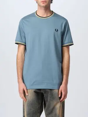 Fred Perry T-shirt Men Blue 1