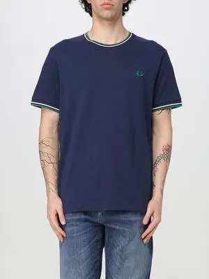 Fred Perry T-shirt Men Blue