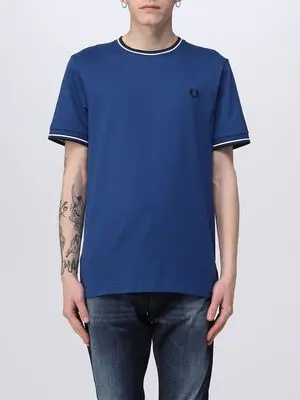 Fred Perry T-shirt Men Cobalt