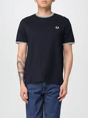 Fred Perry T-shirt Men Navy