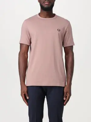 Fred Perry T-shirt Men Blush Pink