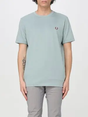 Fred Perry T-shirt Men Sky Blue