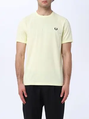 Fred Perry T-shirt Men Yellow