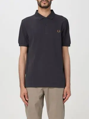Fred Perry Polo Shirt Men Grey