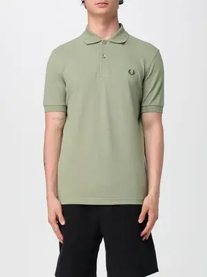 Fred Perry Polo Shirt Men Military
