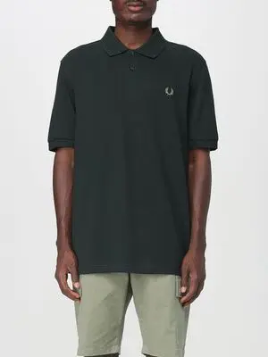 Fred Perry Polo Shirt Men Moss Green