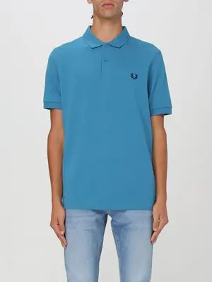 Fred Perry Polo Shirt Men Teal