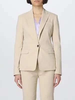 Pinko Single-breasted Jacket - Beige