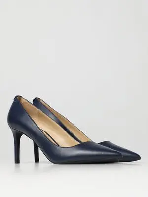 Michael Kors Alina Leather Pumps - Blue