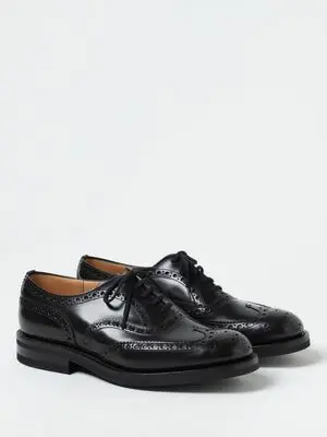 Church's Burwood Oxford Brogue Shoes - Black
