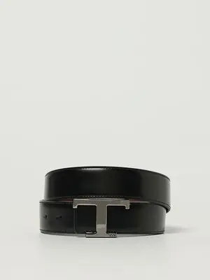 TOD'S TOD'S Leather Belt Black 1