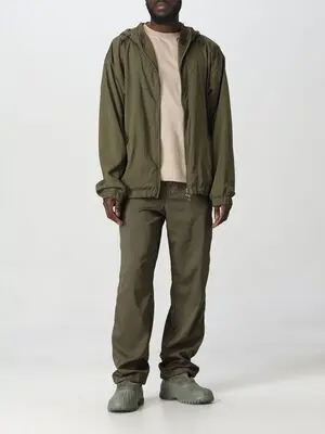 DIESEL® Nylon Bomber Jacket With Drawstring Hood