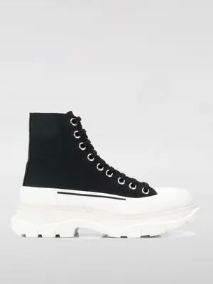 Alexander McQueen Alexander McQueen High Top Sneakers Black 1