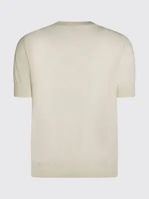 JIL SANDER Ribbed Knit Sweater - Grey