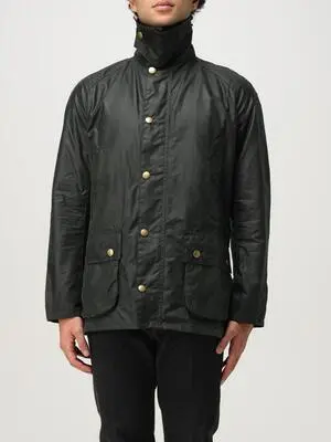 Barbour Barbour Ashby Waxed Cotton Jacket With Corduroy Collar Brown