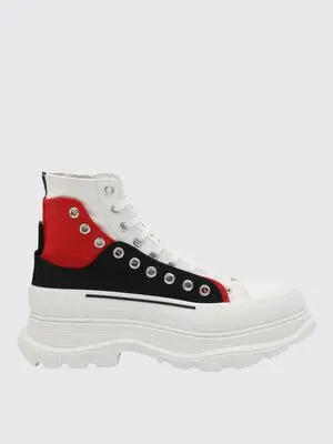 Alexander McQueen Tread Slick Canvas Sneakers - Black