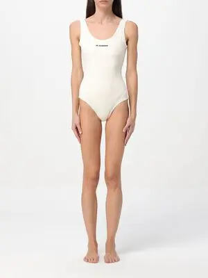 JIL SANDER Jil Sander One Piece Swimsuit Ivory