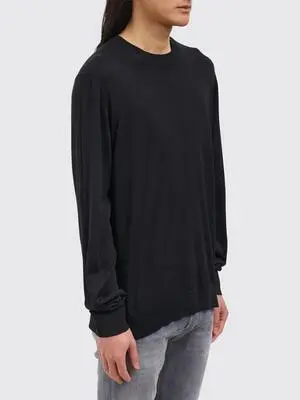 PAOLO PECORA Crew Neck Sweater - Black