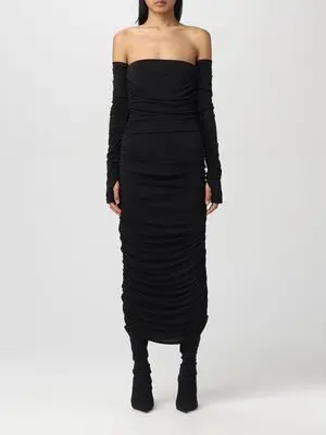 Andamane Midi Dress - Black