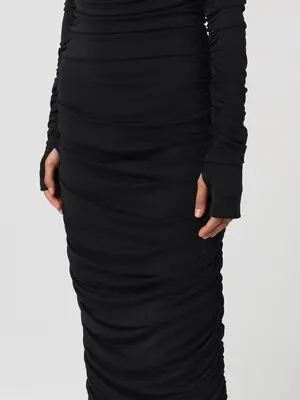 Andamane Midi Dress - Black