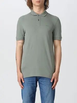 BOSS Polo Shirt Men Grass Green