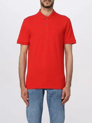 BOSS Polo Shirt Men Red