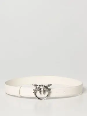 Pinko PINKO Belt With Bird Buckle Ivory