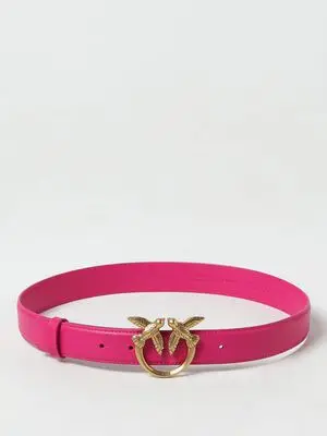 Pinko PINKO Belt With Bird Buckle Pink