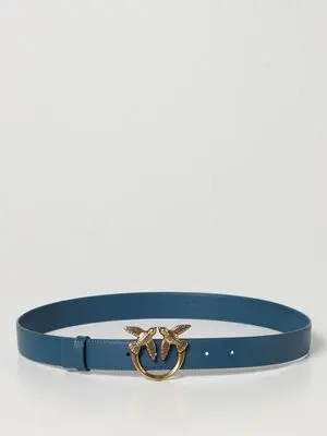 Pinko PINKO Belt With Bird Buckle Teal