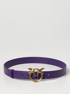 Pinko PINKO Belt With Bird Buckle Violet
