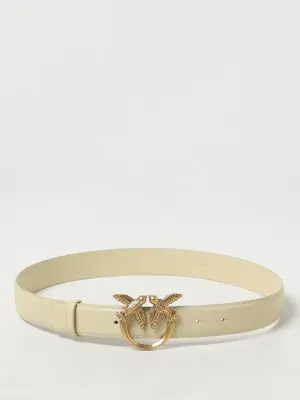 Pinko PINKO Belt With Bird Buckle Yellow