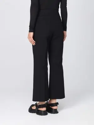 JIL SANDER Tailored Wide Leg Trousers - Black