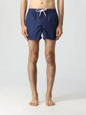 Kiton Swimsuit Men Blue