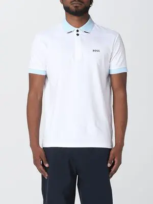 Boss Color Blocked Polos For Men