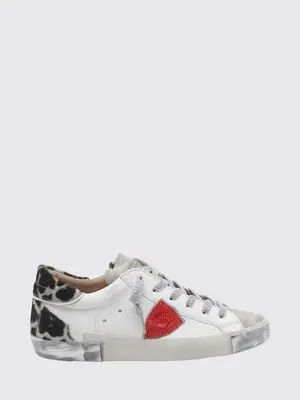 Philippe Model Prsx Bicolour Calfskin Trainers - Milk