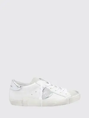 Philippe Model Prsx Bicolour Calfskin Trainers - White 1