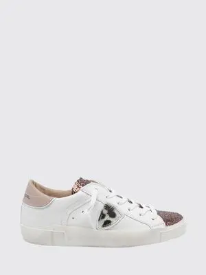 Philippe Model Prsx Bicolour Calfskin Trainers - White 2