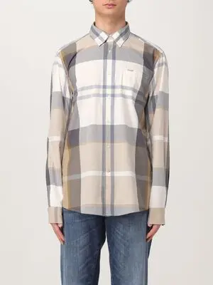 Barbour Shirt Men Sand