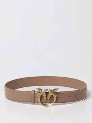 Pinko Pinko Belt With Buckle Sand