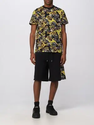 Versace Printed Shorts - Gold