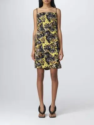 Versace Viscose Dress - Black
