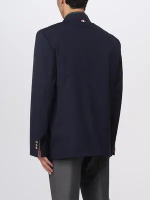 Thom Browne Blazer In Cotton Blend
