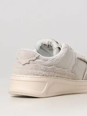 MSGM Leather Sneakers - Milk